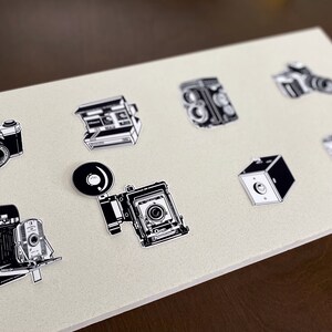 Camera History Sticker Pack - Etsy