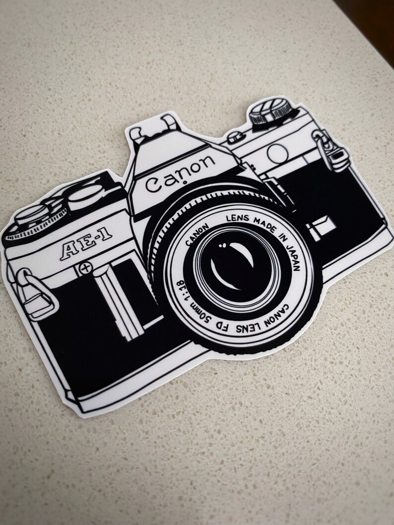 Camera History Sticker Pack - Etsy