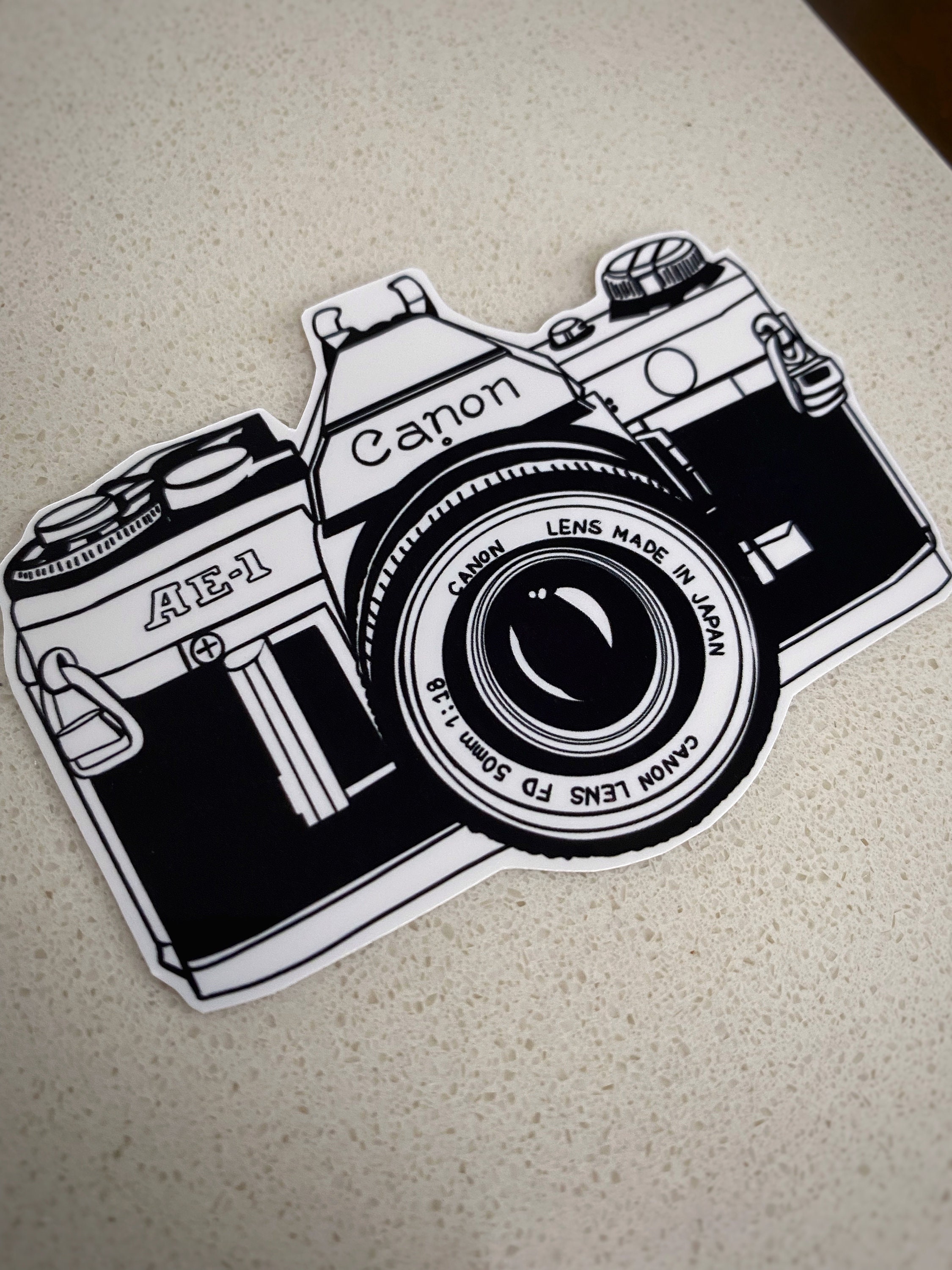 Camera History Sticker Pack | Etsy
