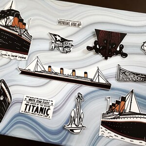 Titanic Sticker Pack - Etsy