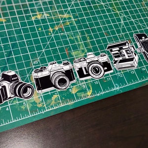 Camera History Sticker Pack - Etsy