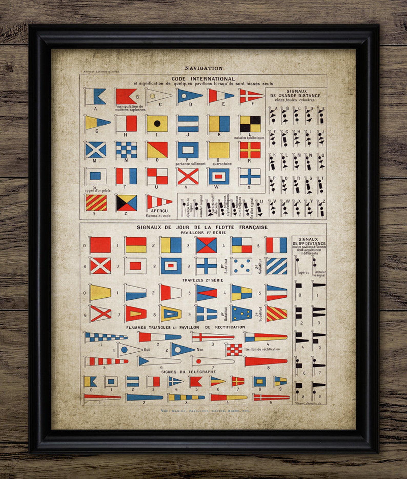 Signal Flag Wall Art Printable Maritime Signal Flags - Etsy