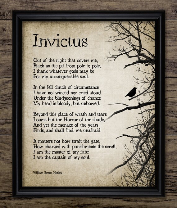 Invictus William Ernest Henley Wallpaper Invictus William Ernest Henley Wallpaper