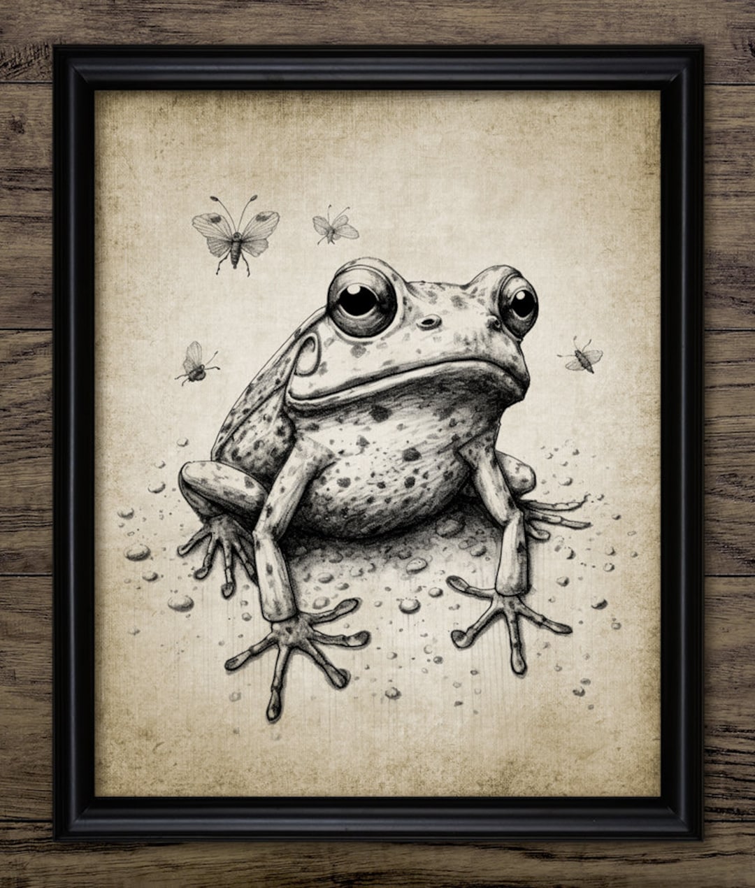Frog Wall Art, Printable Frog, Amphibian, Frogs, Cute Frog, Frog Print ...