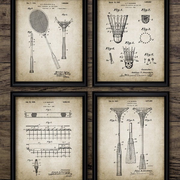 Badminton Design - Etsy