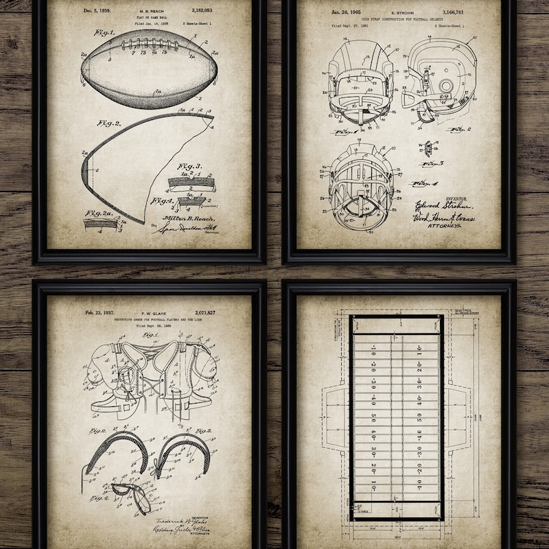 Football Art - Etsy
