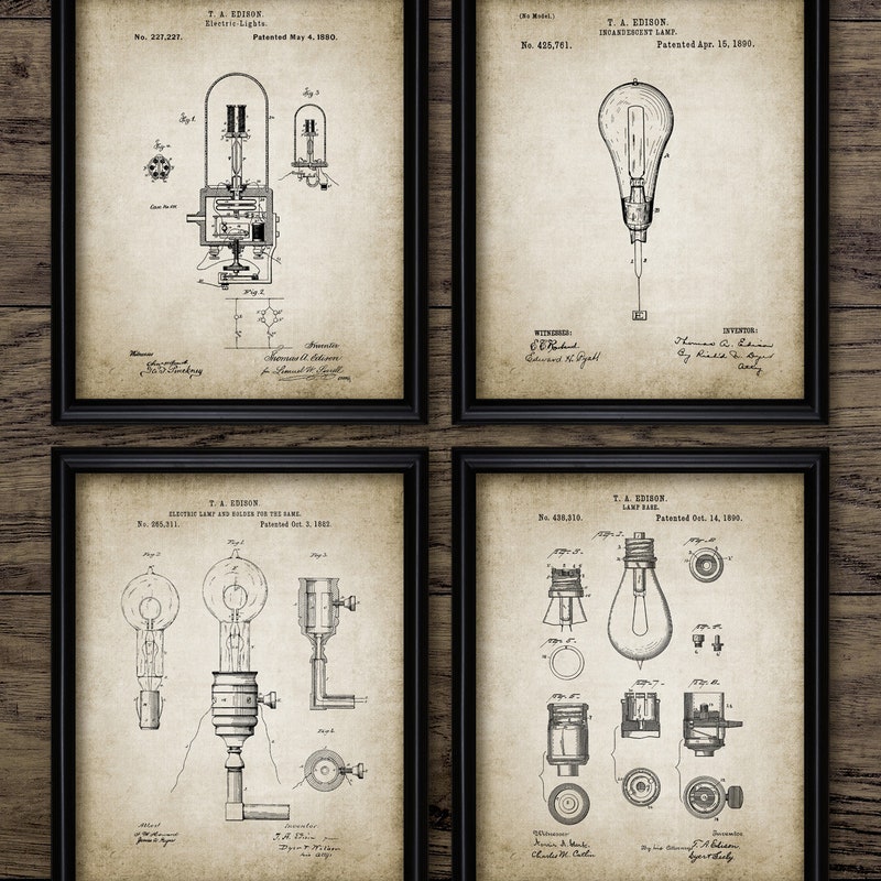 Light Bulb Art - Etsy