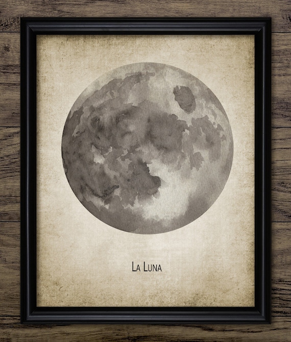 Dibujo Facil De Luna Llena