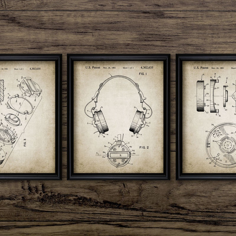 Headphones Art - Etsy