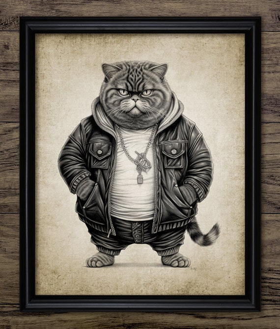 Gangsta Cat Meme
