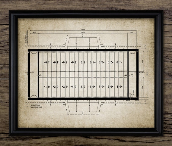 Vintage Football Field
