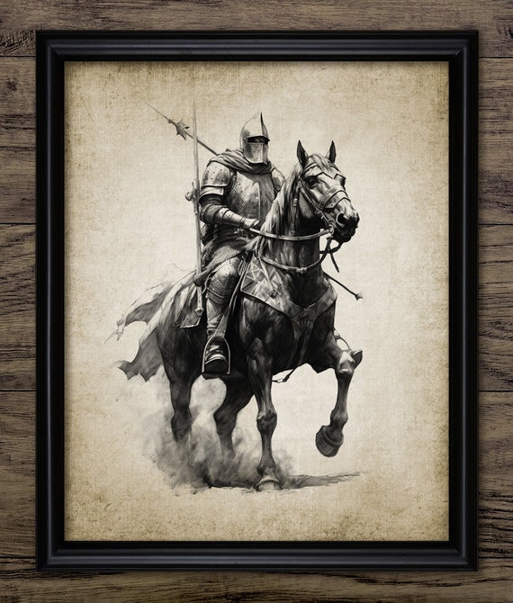 Mounted Knight Middle Ages