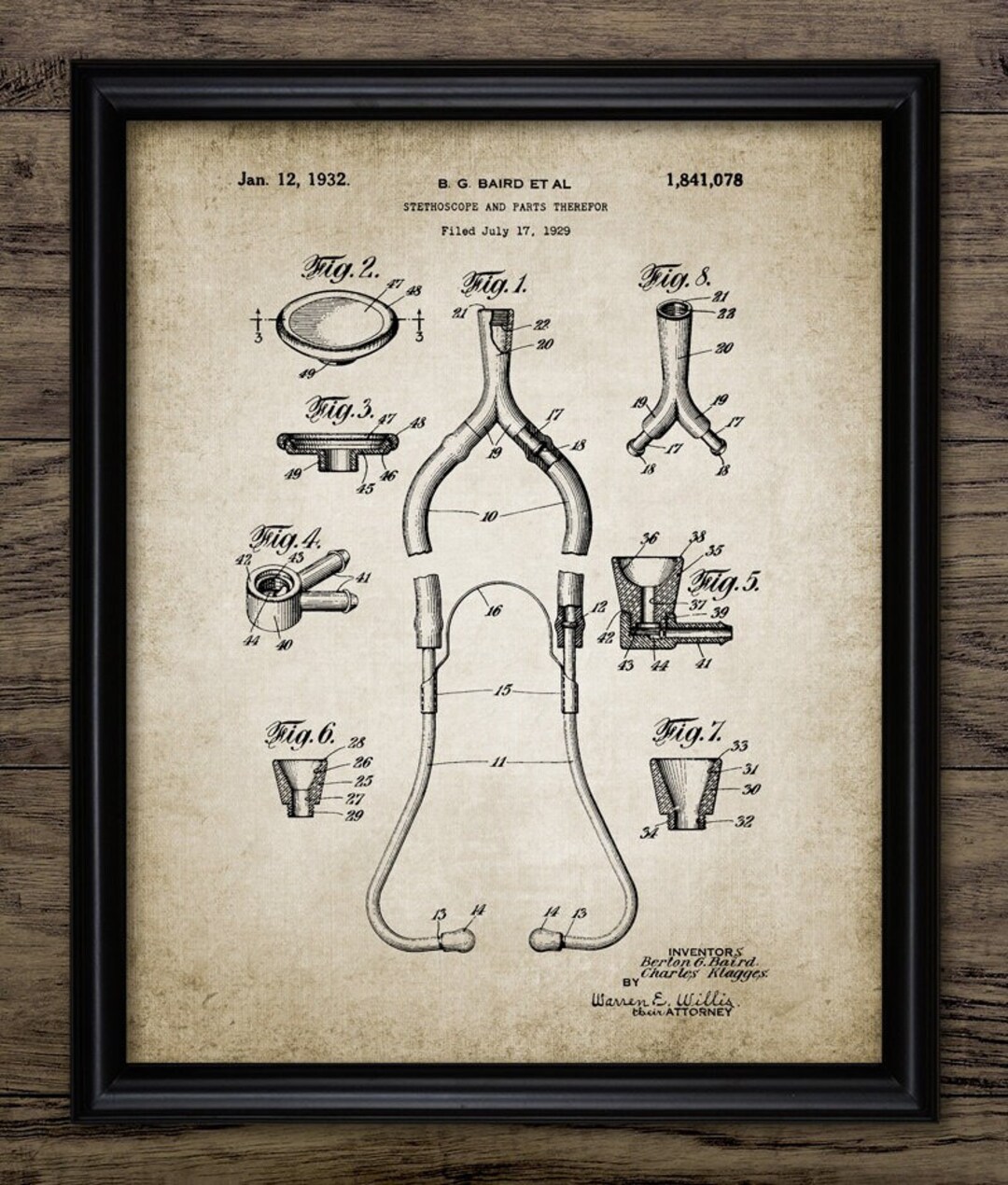 Stethoscope Wall Art, Printable Stethoscope Design, Doctor, Healthcare ...