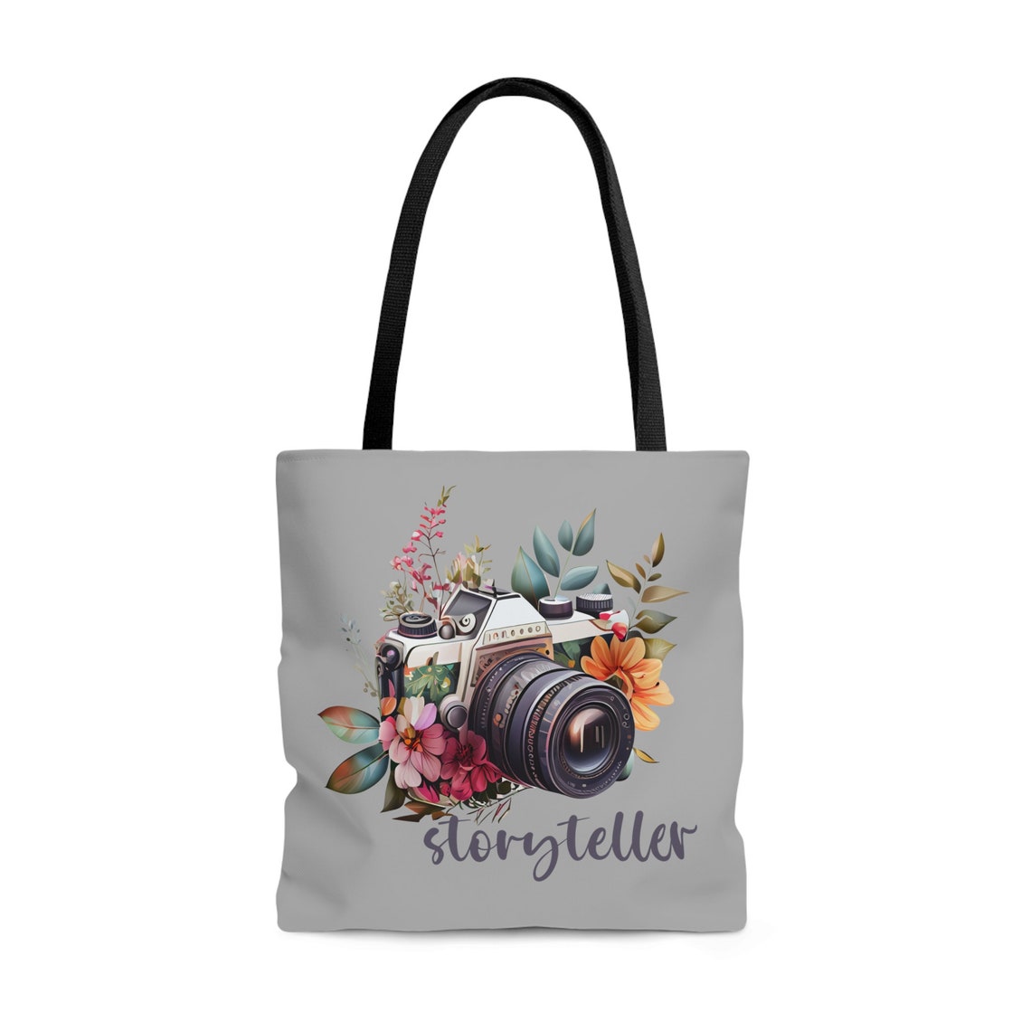 Camera Bag / Camera Tote Bag / Photographer Tote Bag / Floral Tote Bag ...