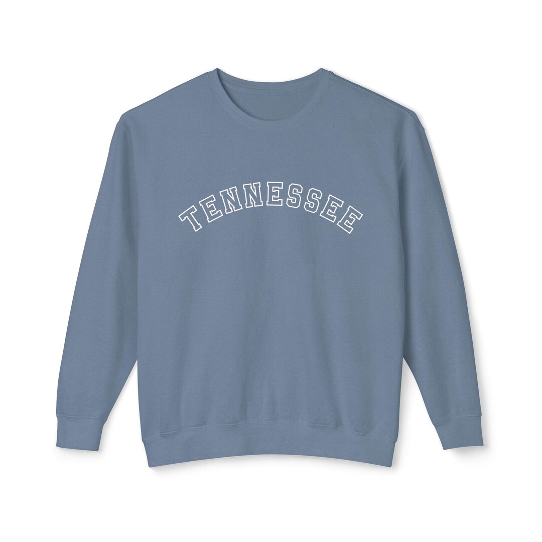 Tennessee State Pride Crewneck Sweatshirt, Varsity Font Comfort Colors ...