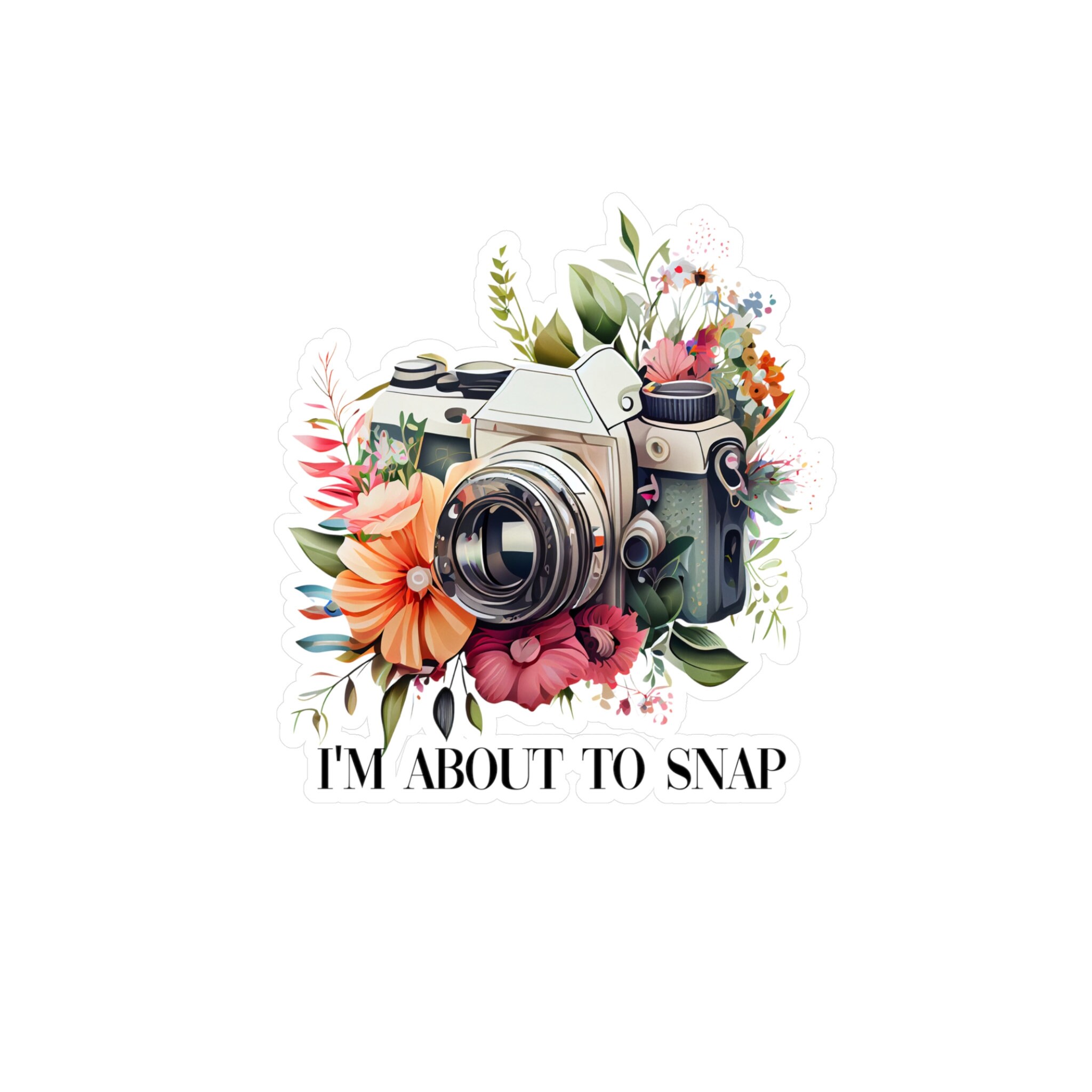 I'm About to Snap / Camera Decal Sticker / Photography Decal Sticker ...