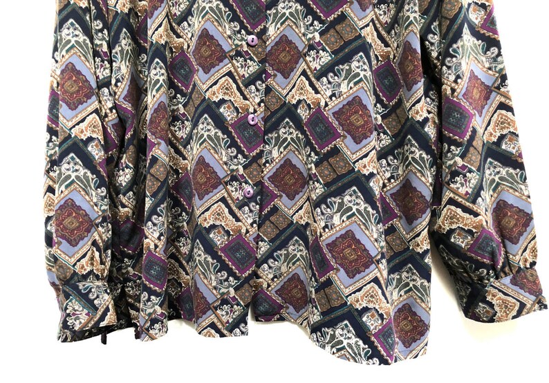 Vintage All Over Print Geometric Pattern Shirt / Unisex - Etsy Canada