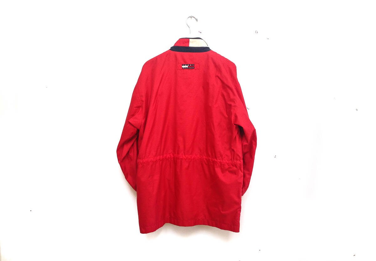 Vintage 90s Tommy Hilfiger Track Jacket Windbreaker L - Etsy Vintage 90s Tommy Hilfiger Track Jacket Windbreaker L - Etsy