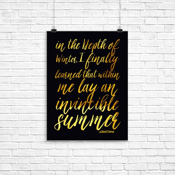 Invincible Summer - Etsy