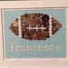 Sports Themed Button Art personalized - Etsy