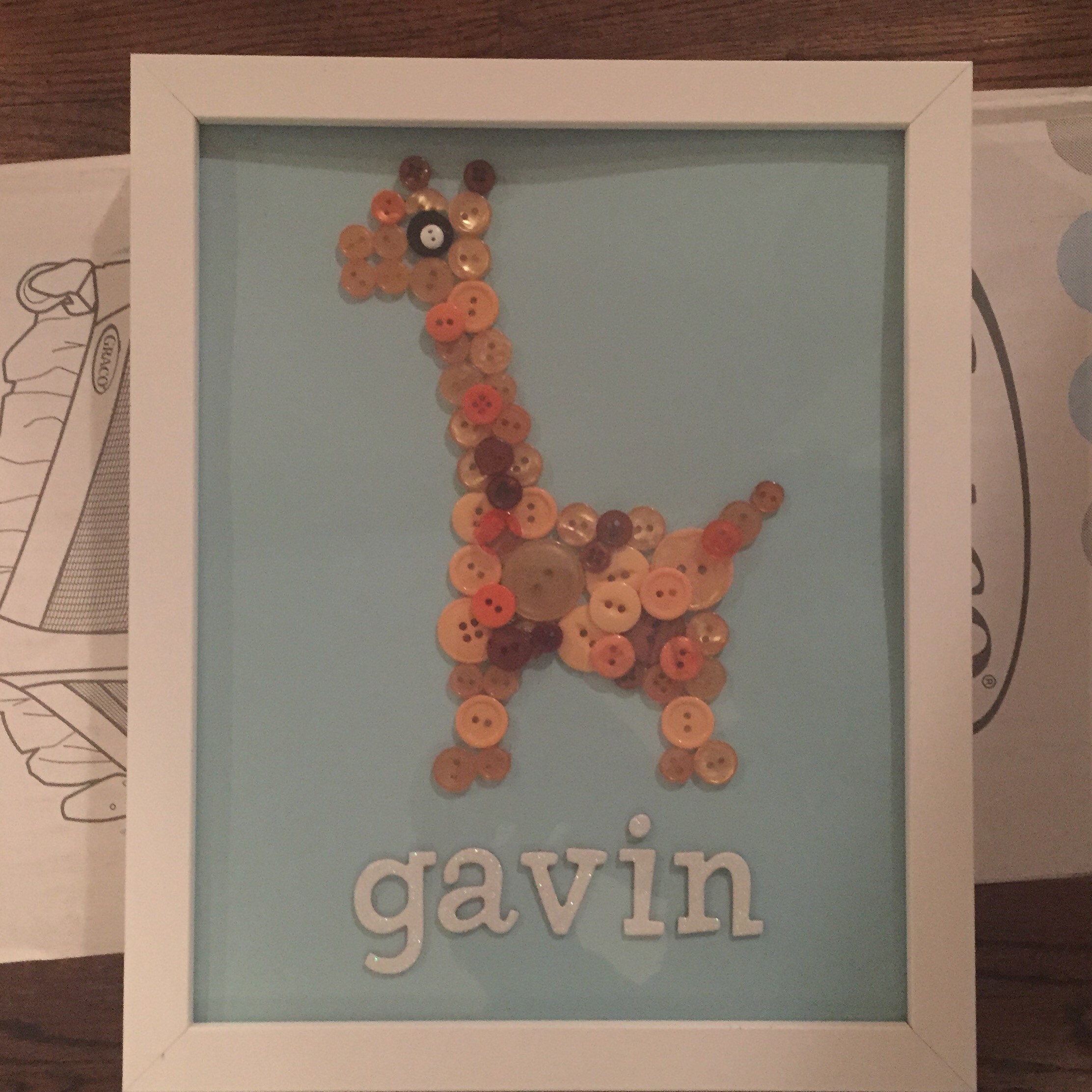 Animal Button Art - Etsy