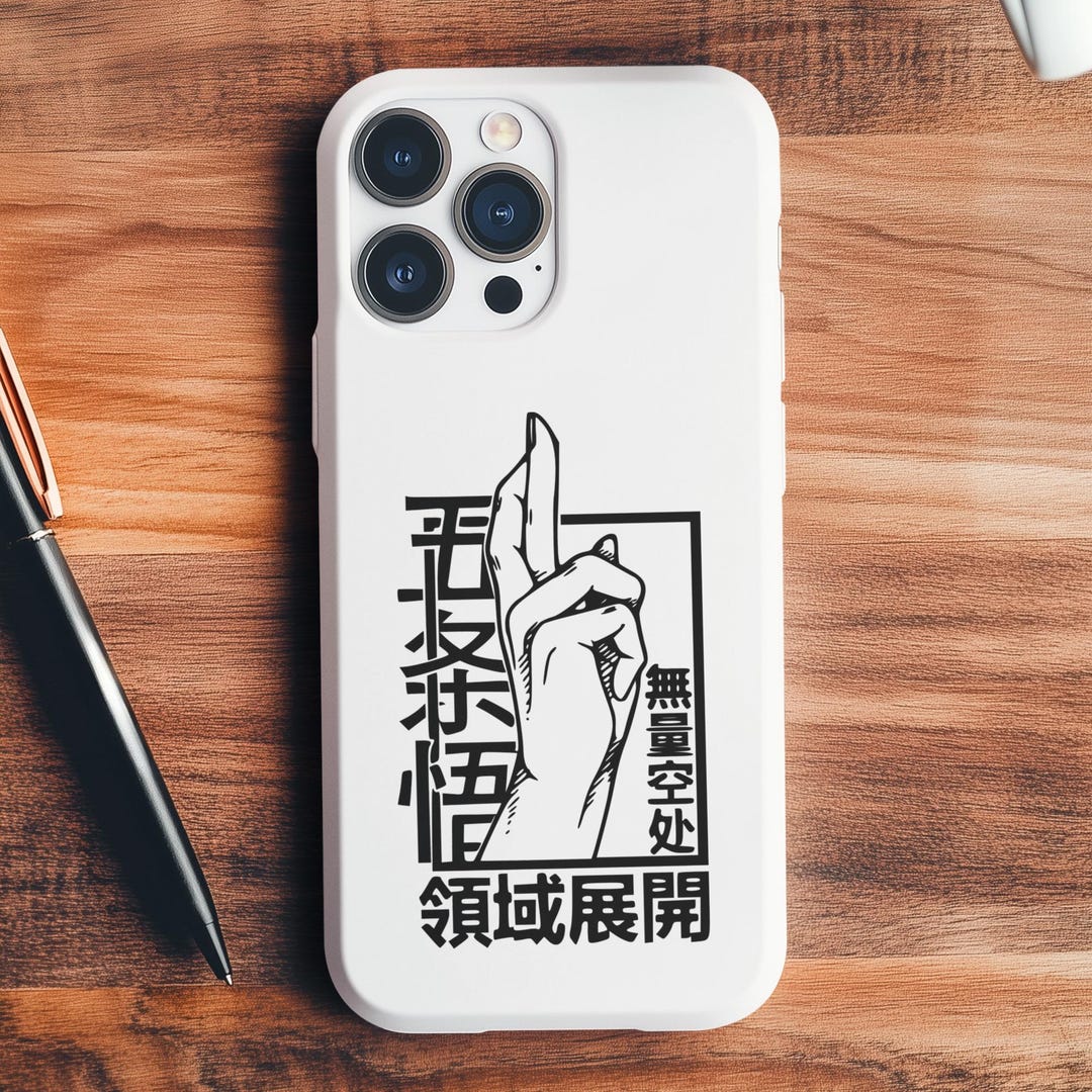 Anime Gojo Satoru Hand JJK Japanese Series Manga Phone Case: Stylish ...