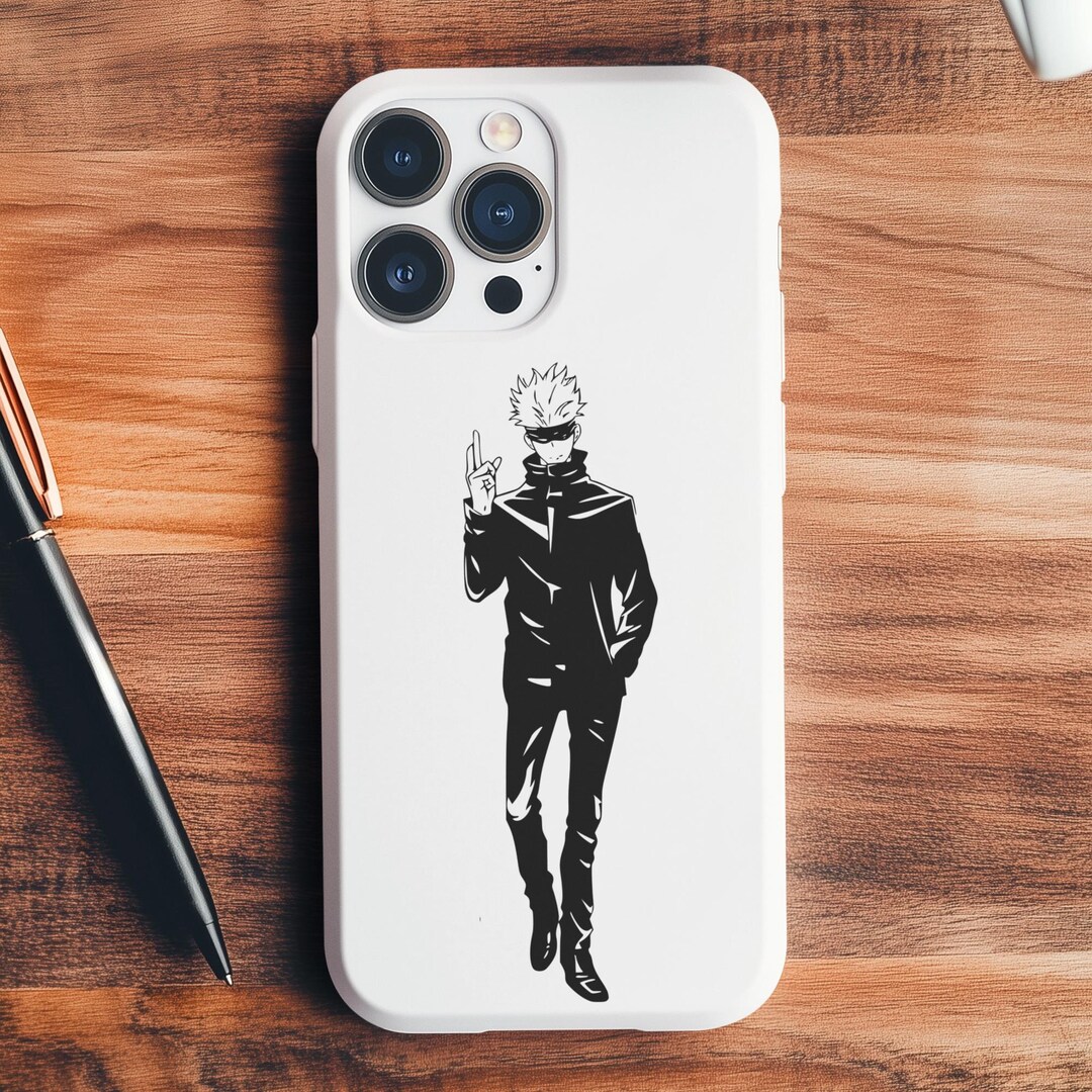 Anime Gojo Satoru JJK Japanese Manga Phone Case: Stylish, Durable ...