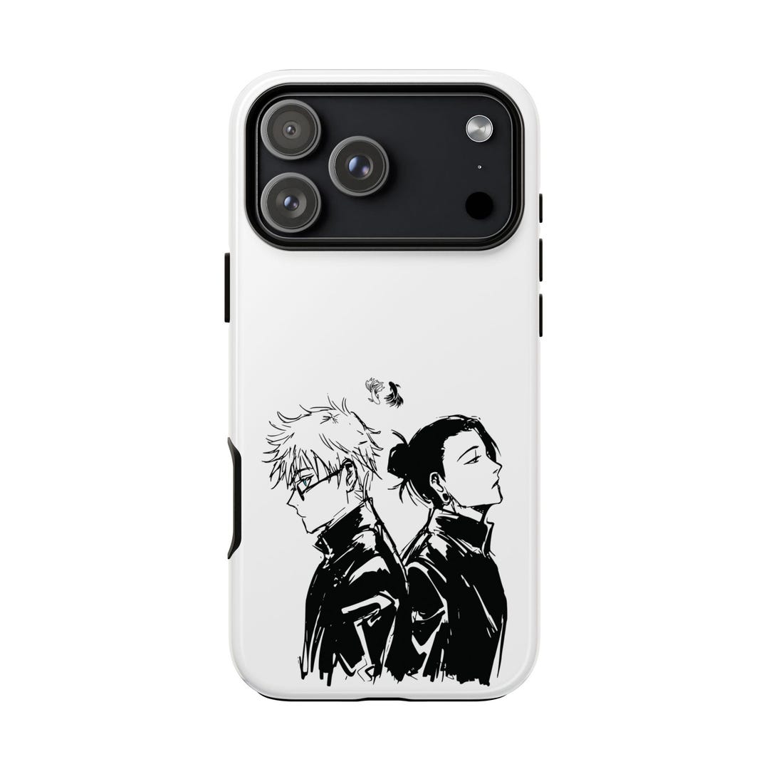 Anime Satoru Gojo Suguru Geto JJK Japanese Manga Phone Case | Black and ...