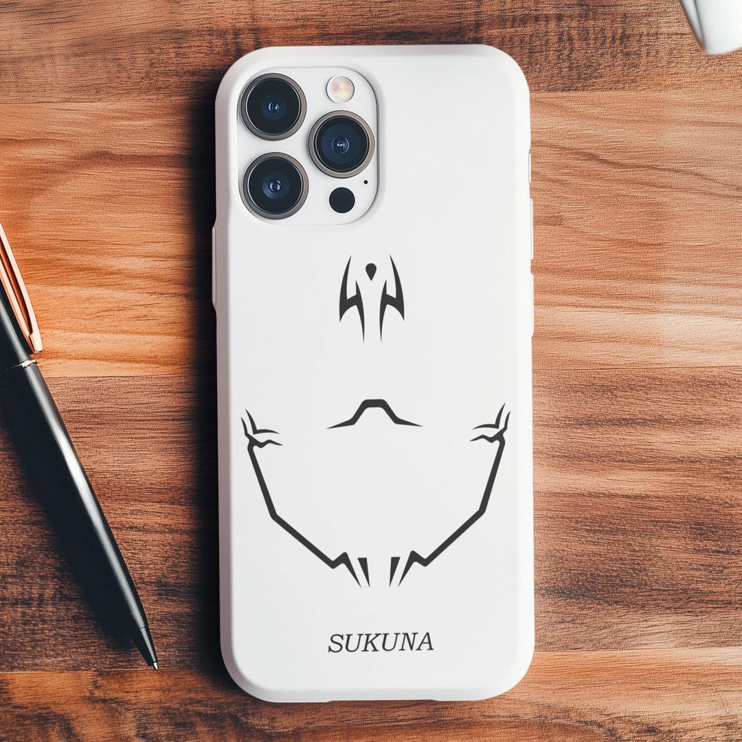 Anime Gojo Satoru & Sukuna JJK Japanese Manga Phone Case: Tough Dual ...