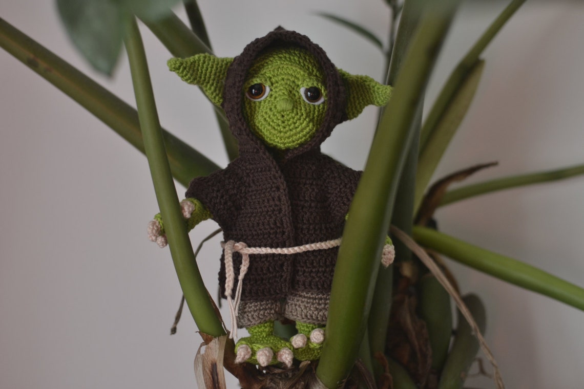 Crochet Yoda Pattern - Etsy