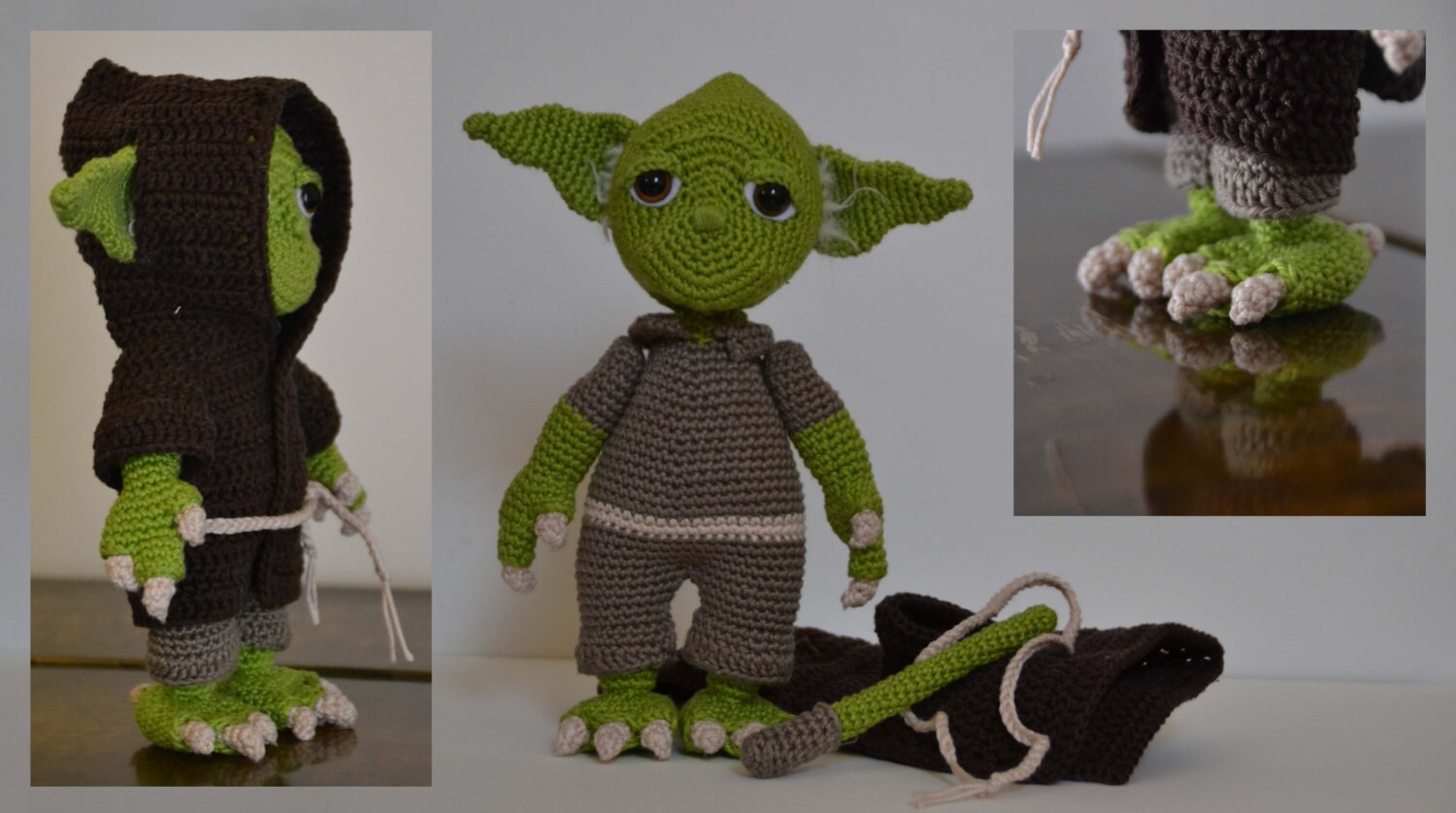 Crochet Yoda Pattern - Etsy