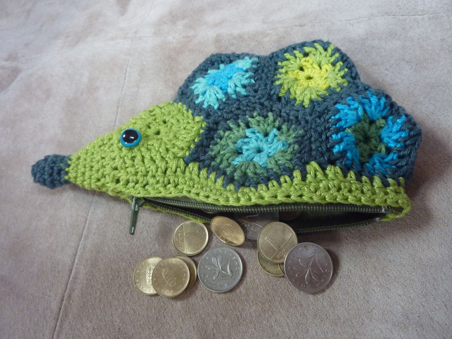 Hedgehog Purse Crochet Pattern - Etsy UK