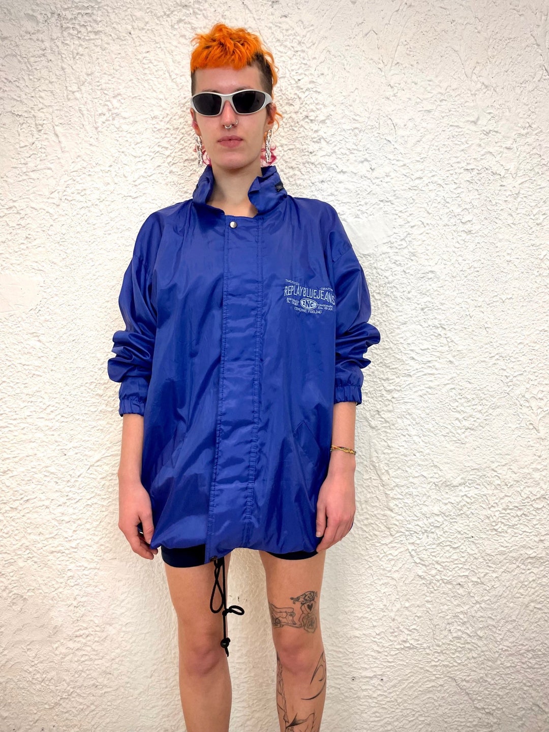 Vintage REPLAY Windbreaker - Etsy