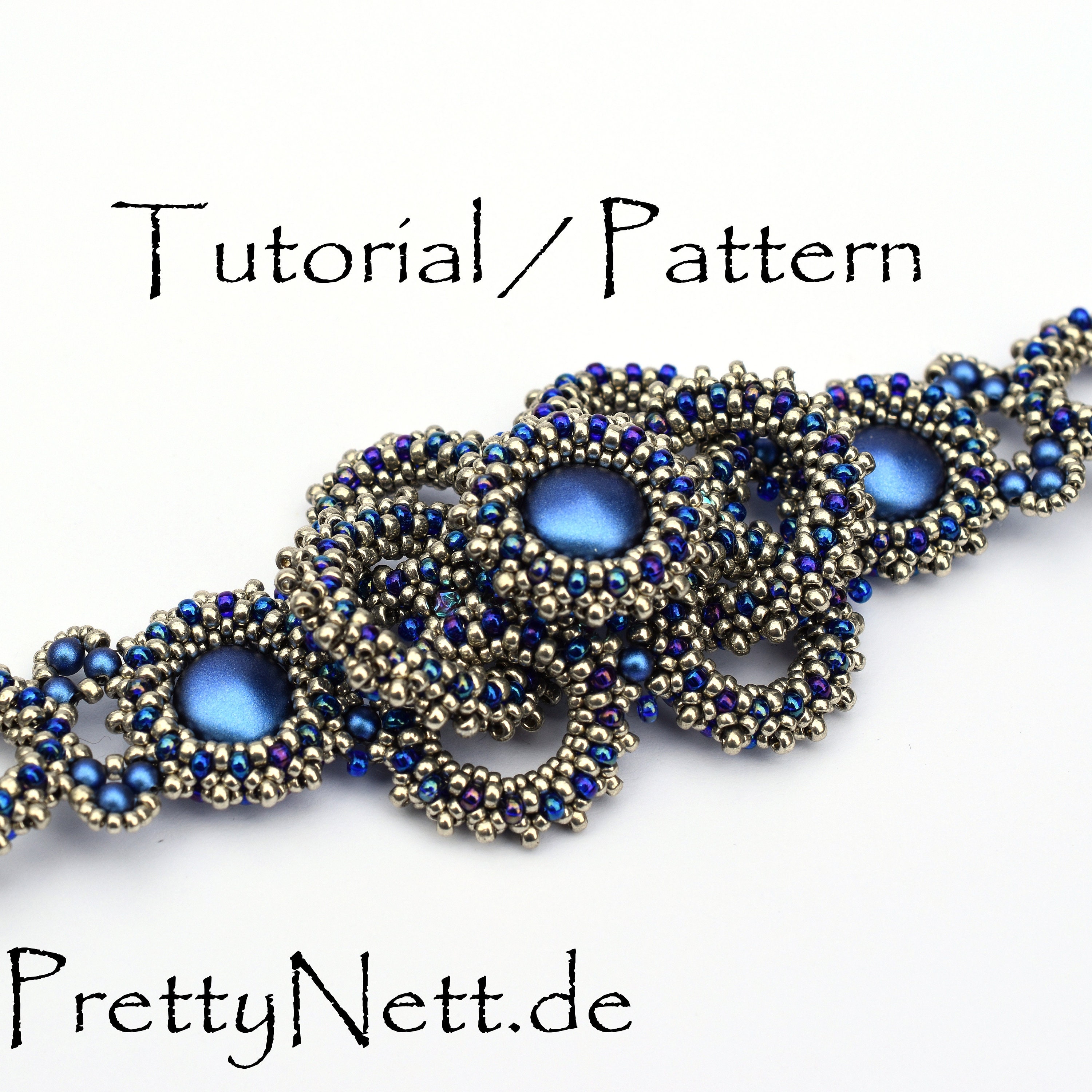 Beading Pattern - Beading Tutorial - Jewelery Set (necklace, Pendant ...