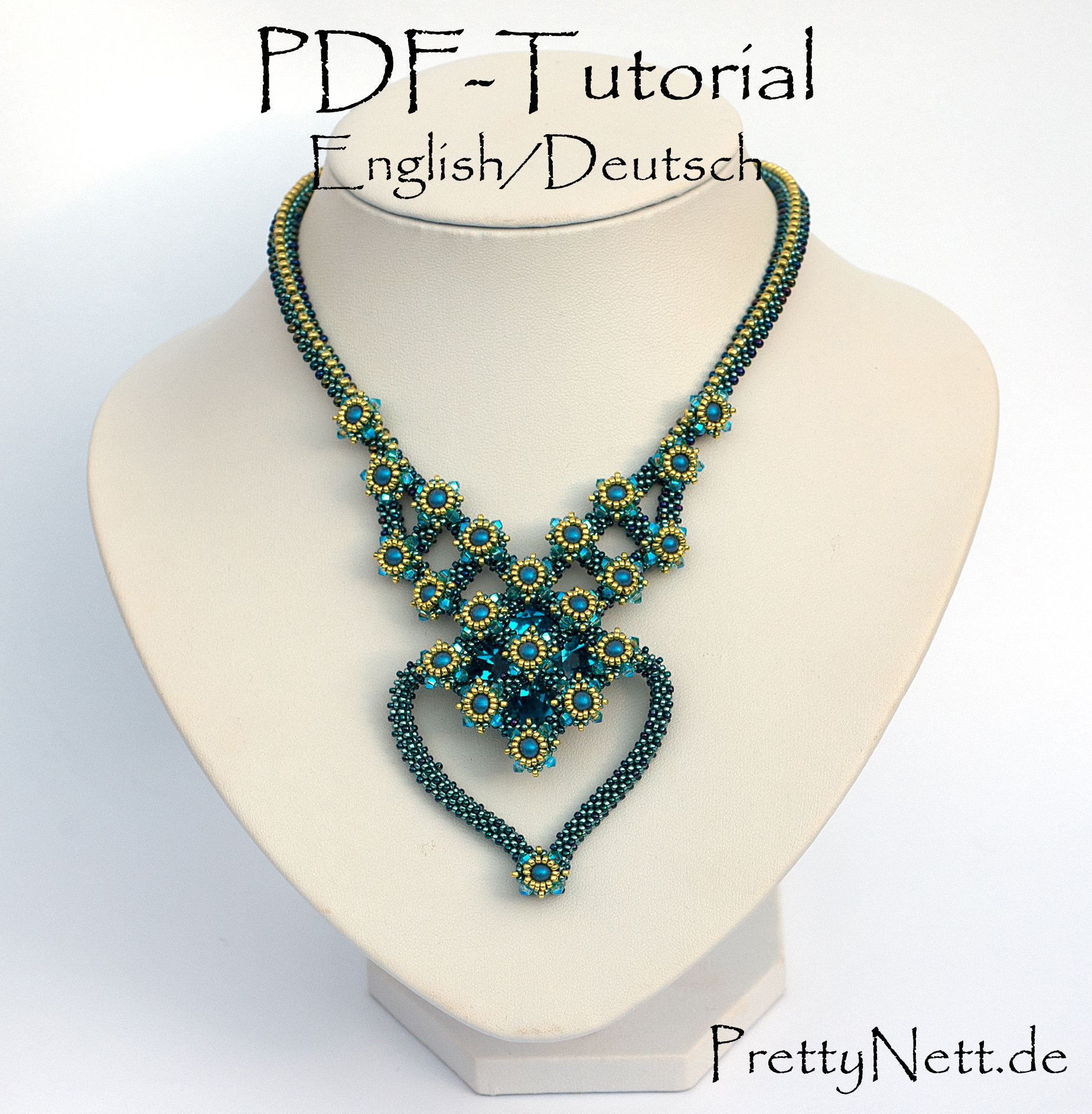 Beading Pattern - Beading Tutorial for Necklace "lady Malvasia" - Etsy