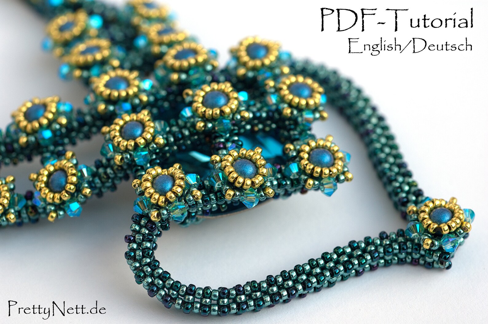 Beading Pattern - Beading Tutorial for Necklace "lady Malvasia" - Etsy