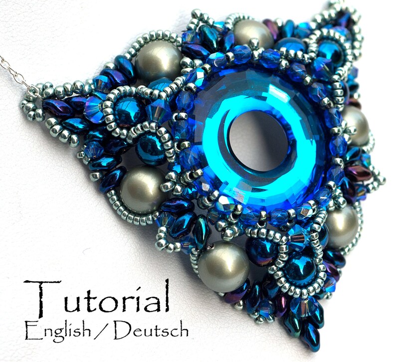 Beading Pattern - Beading Tutorial Pendant "rising Star" - Etsy
