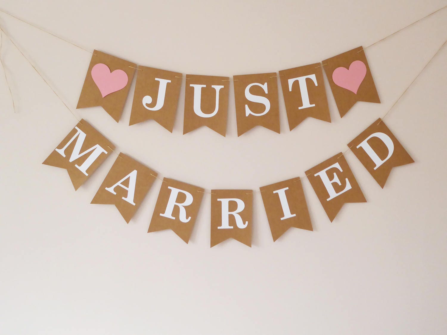 Just Married Banner