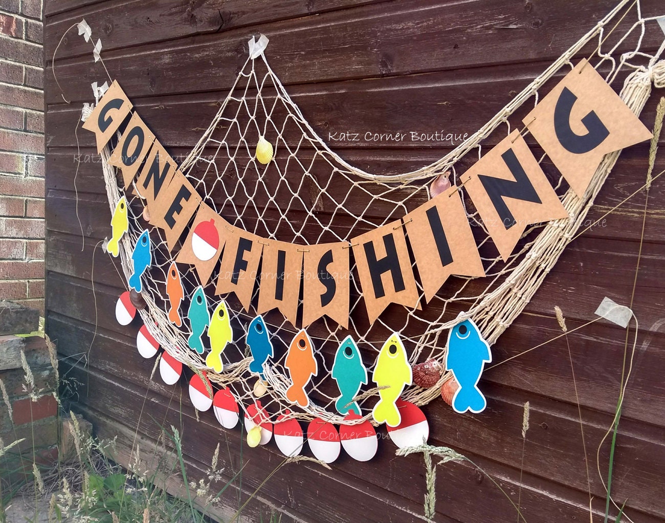 Gone Fishing Banner the Big One Fishing Birthday Fishing | Etsy