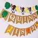 Personalised, Tropical, Safari, Jungle Birthday Party, Monkey, Banana ...