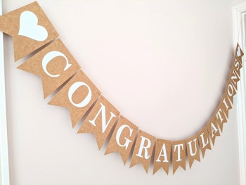 Congrats Sign - Etsy