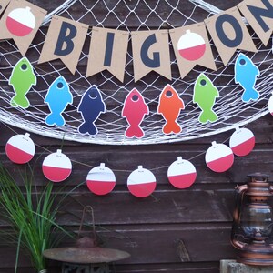 Decorative Fishing Net, Fishing Birthday Party, Gone Fishing, the Big ...