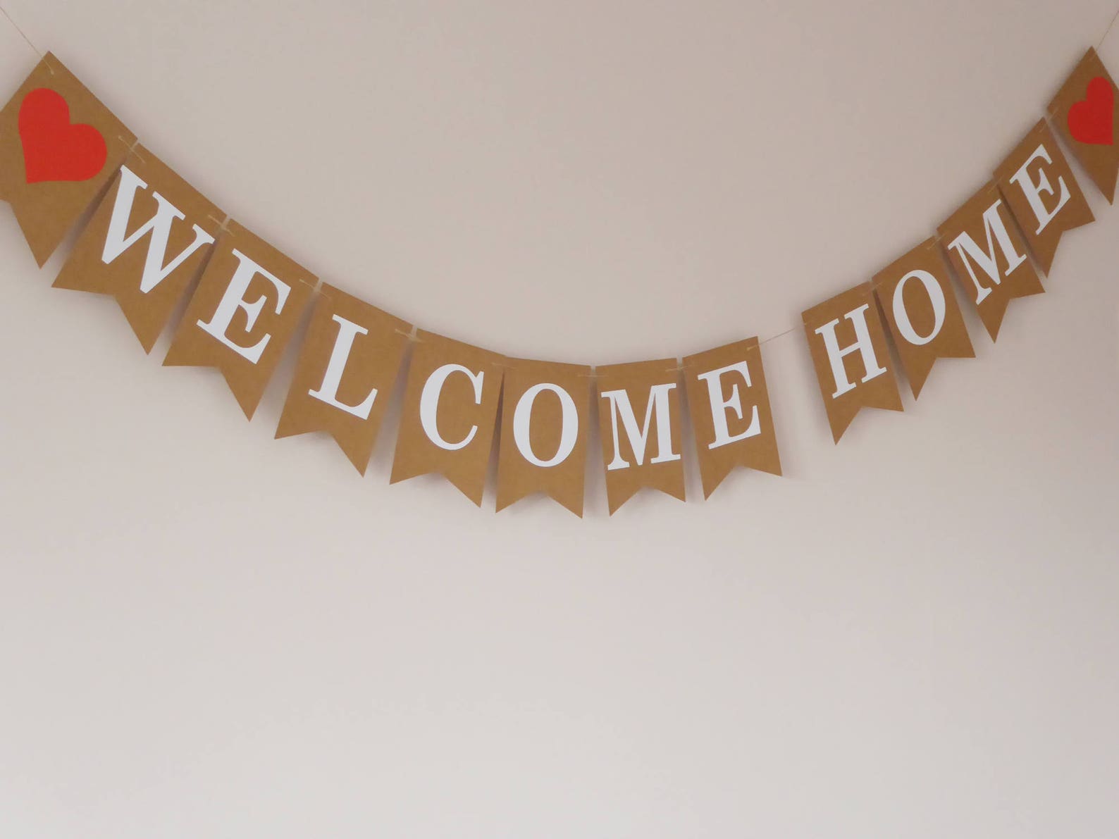 Welcome Home Bunting Banner Sign Homecoming Party - Etsy