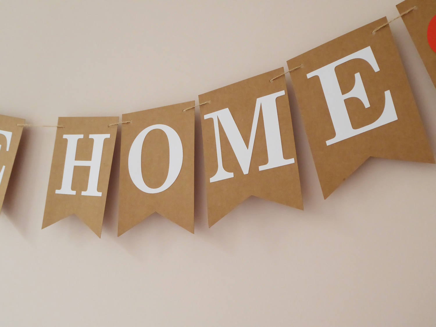 Welcome Home Bunting Banner Sign Homecoming Party | Etsy UK