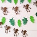 Monkey Leaf Garland for Tropical, Jungle, Safari, Forest Birthday Party ...