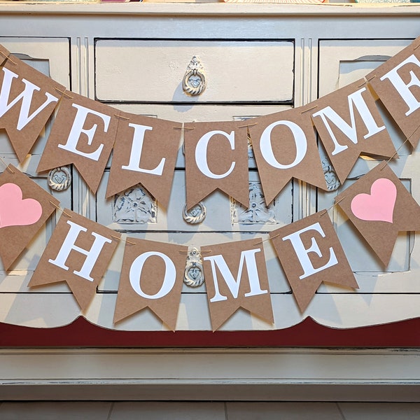 Welcome Home Banner - Etsy
