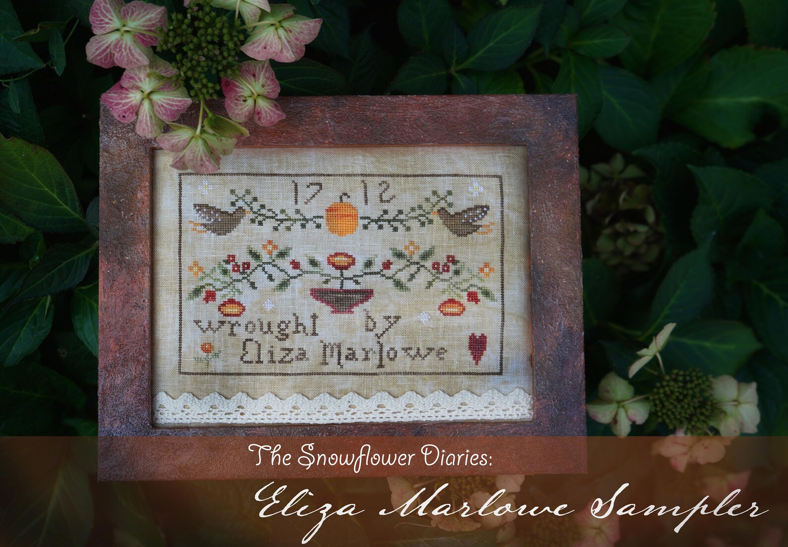 Eliza Marlow Sampler - Digital Cross Stitch Pattern by the Snowflower ...