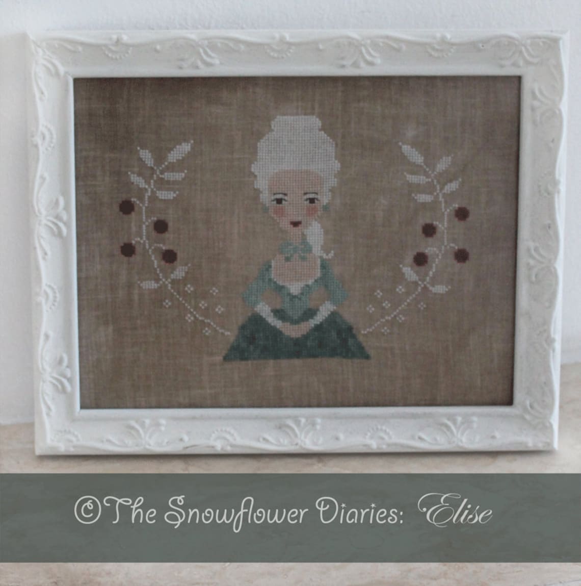 ELISE Cross Stitch Pattern - Etsy