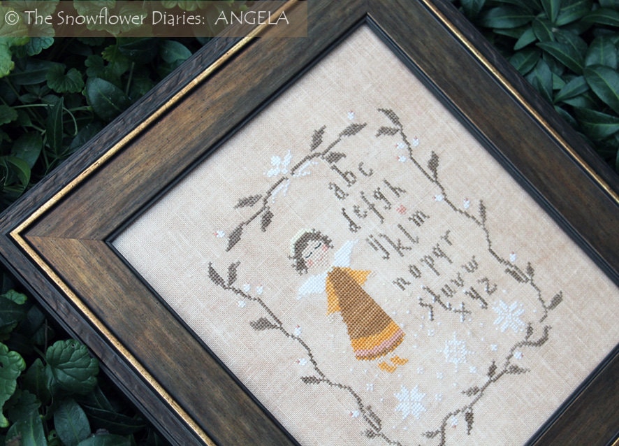 ANGELA Cross Stitch Pattern Instant Download the - Etsy