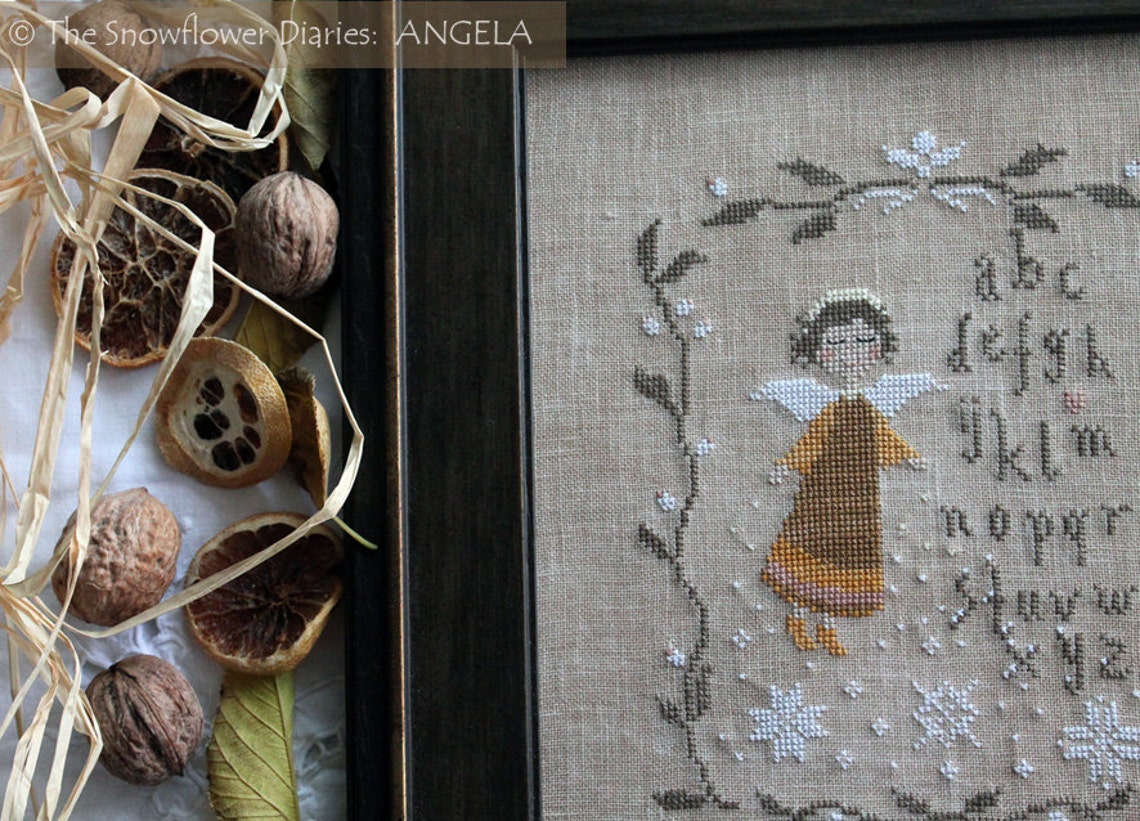 ANGELA Cross Stitch Pattern Instant Download the - Etsy